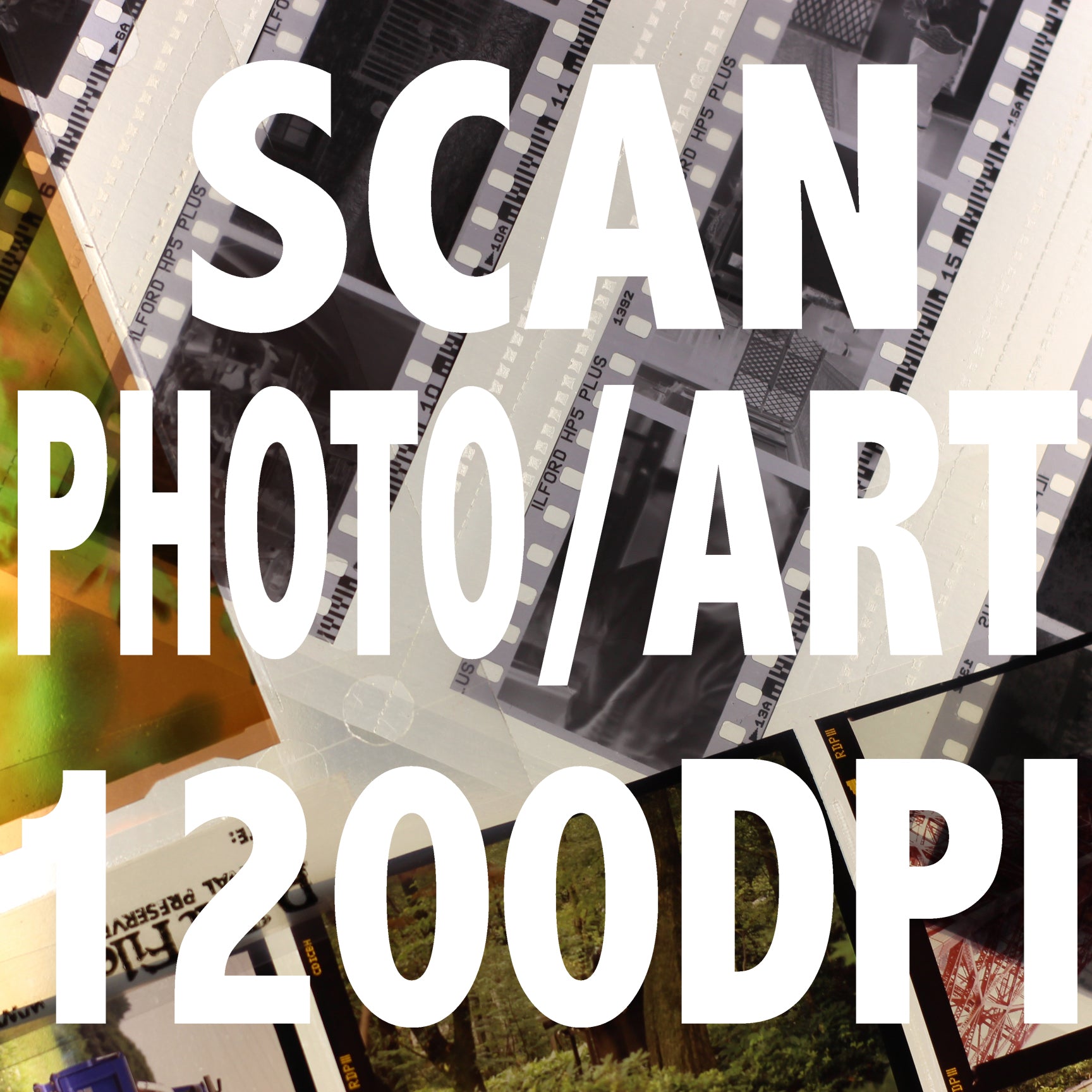 Prints and Artworks Scanning per image 1200DPI – Little Light Film Lab
